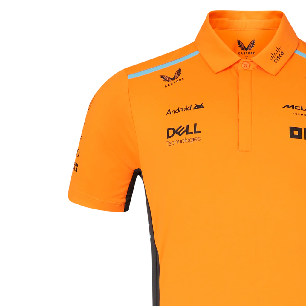 Playera Castore F1 McLaren Polo Oficial 2024 | Score México